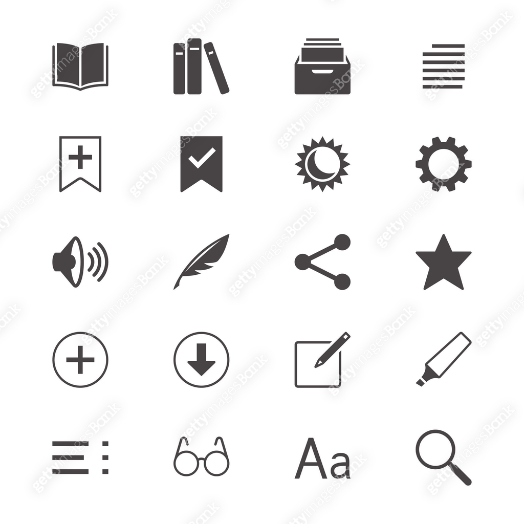 E-book reader flat icons 이미지 (483660127) - 게티이미지뱅크 E-book reader flat icons 이미지 (483660127) - 게티이미지뱅크