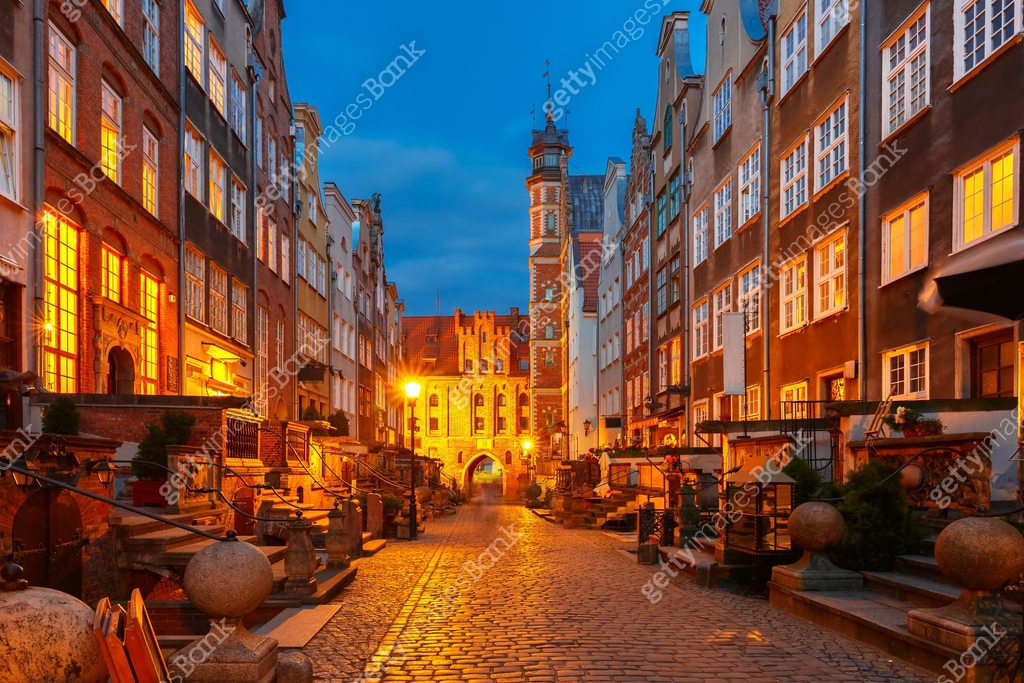 Mariacka Street And Gate Gdansk Old Town Poland 499913302 mariacka-street-and-gate-gdansk-old-town-poland-499913302