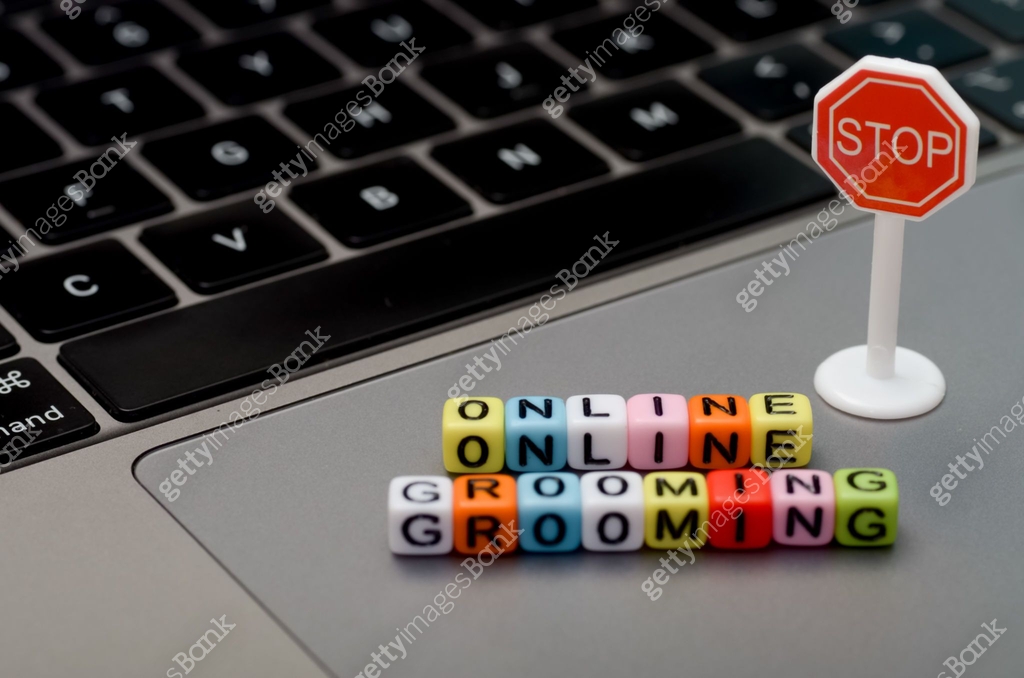 The Phrase ONLINE GROOMING Creates A Powerful Visual Message About The the-phrase-online-grooming-creates-a-powerful-visual-message-about-the