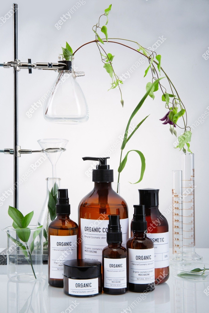 실험실장비 과학실험 사건 의학 과학 연구 주제 유리 시험관대 실험유리기구 원뿔플라스크 플라스크 화장품 몸단장제품 뷰티 스킨케어 로션