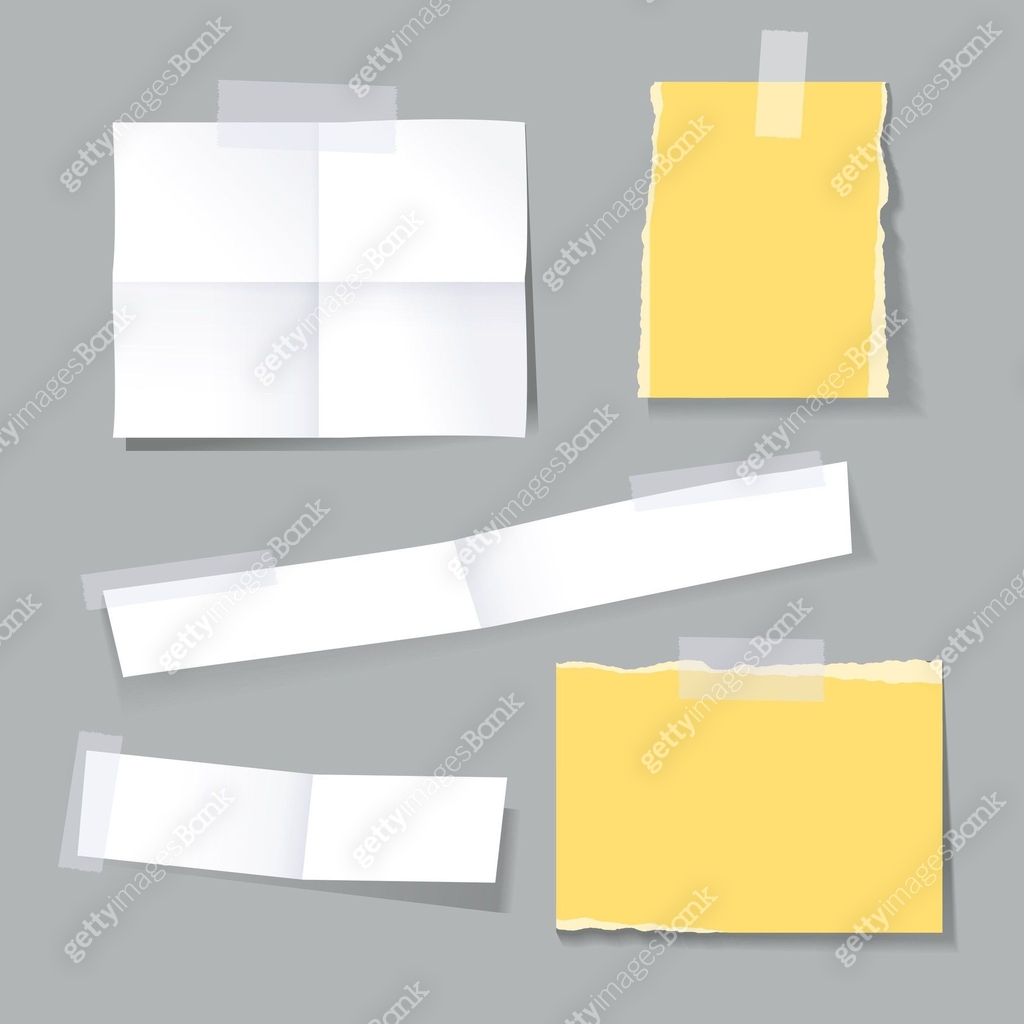 디자인엘리먼트 이미지 찢어짐 고장 종이 프레임 사무용품 인조물건 사무용품 다꾸 신조어 접착테이프 사무용품 접힘 상태 쪽지 메시지