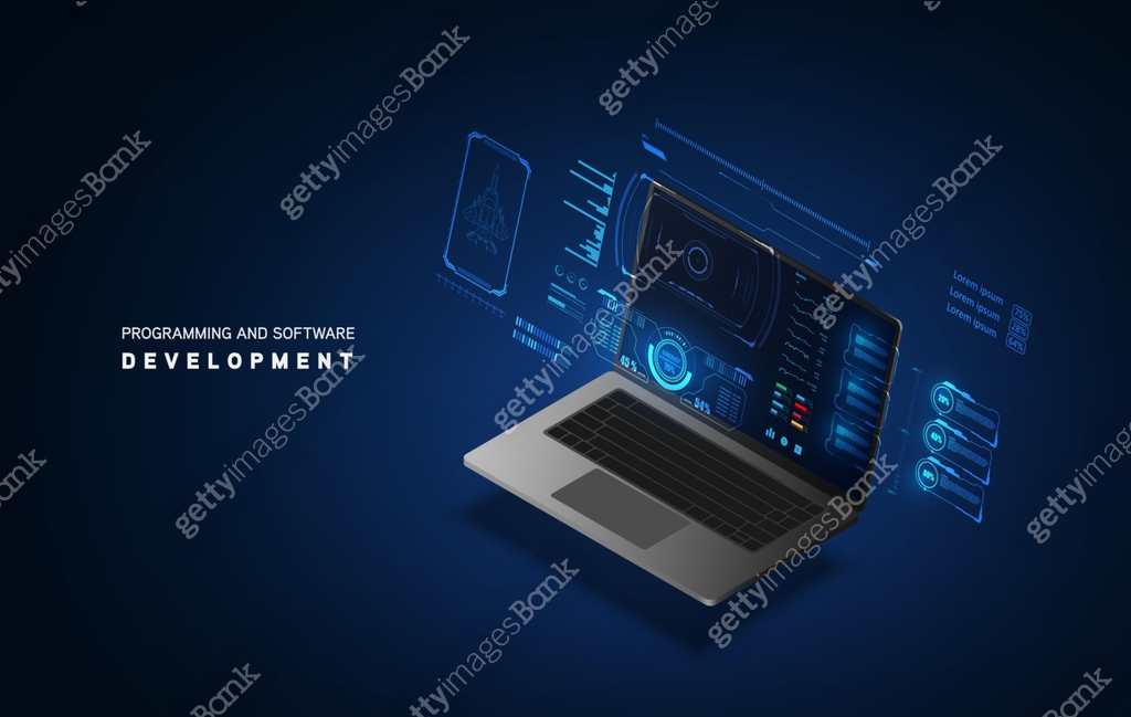 Programming And Software Development Web Page Banner Program Code On