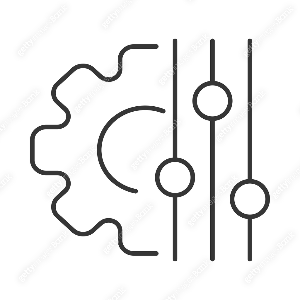 Setup And Setting Icons Collection Of Option Installation Tools Control Gear Operation